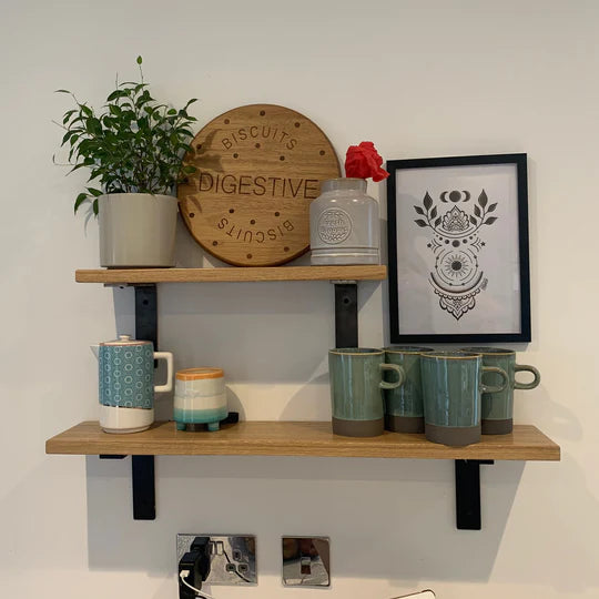 Why Handmade Matters: The Beauty of Solid Wood Wall Shelves – RusticLand