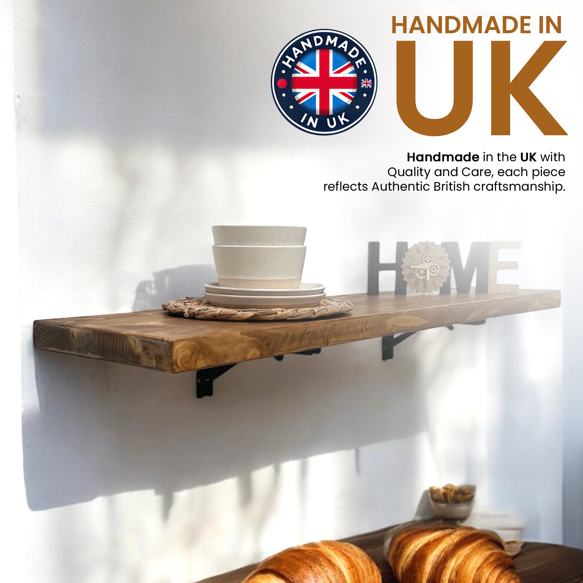 Wall mounted fold away breakfast bar store