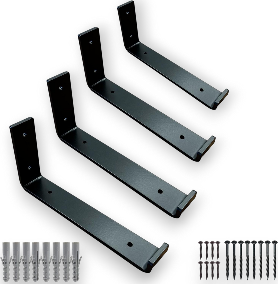 Scaffold Board Shelf Brackets, Rustic Wall Bracket Heavy Duty Industri ...